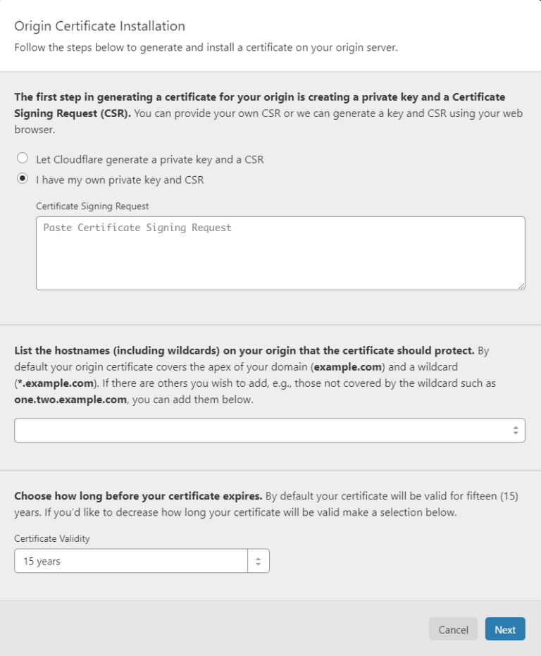 Cloudflare Origin Server Certificate For Iis 10 Server On Windows Server 2016 To Allow Full